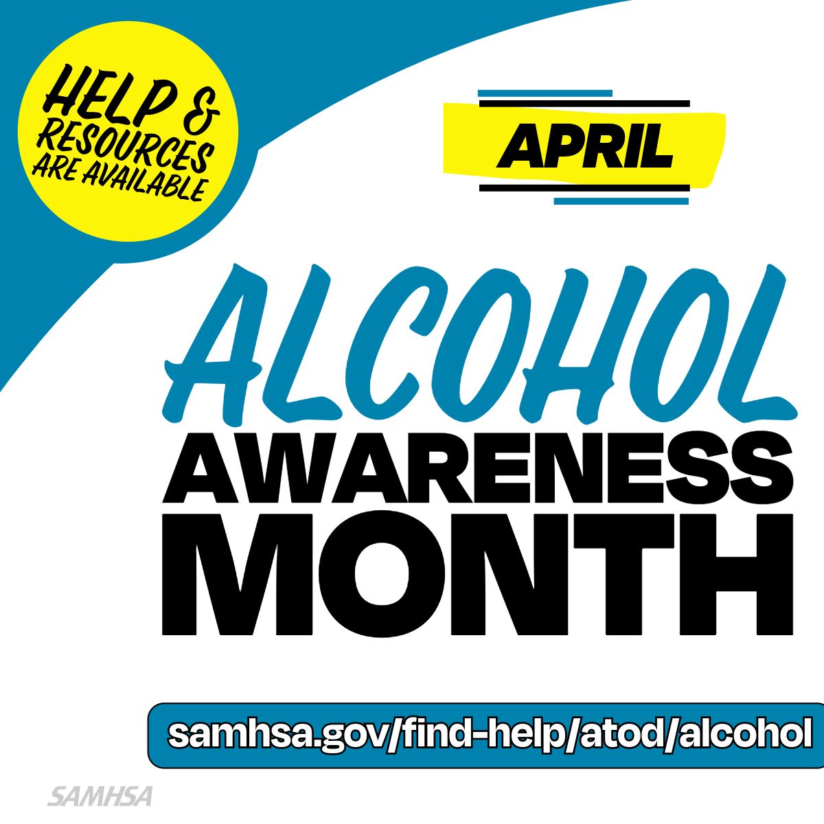 Alcohol Awareness Month | Center of Alcohol & Substance Use Studies
